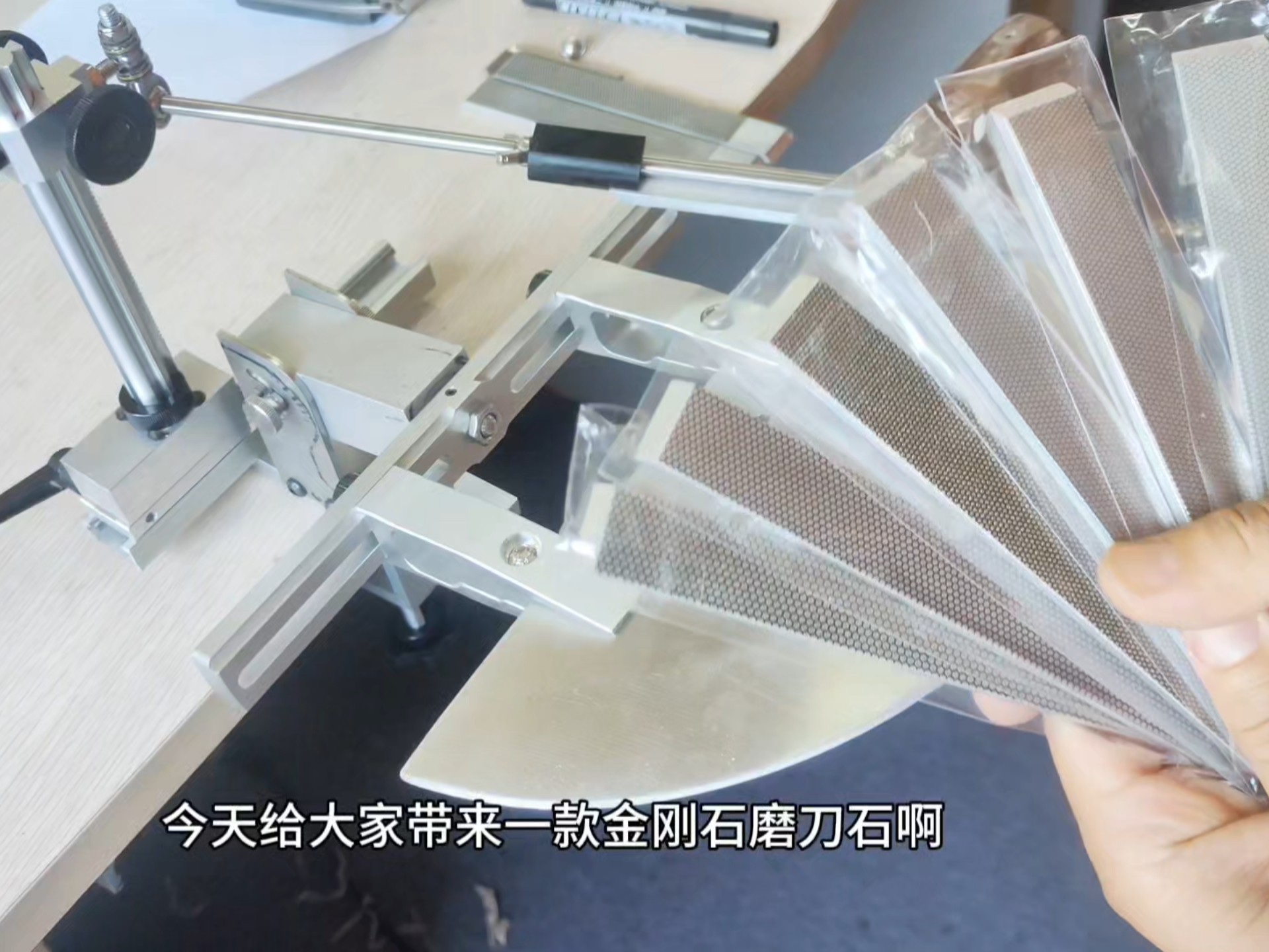 铜基电镀金刚石磨刀石 - 适用于60+ HRC硬钢 | 兼容市场上绝大多数的...