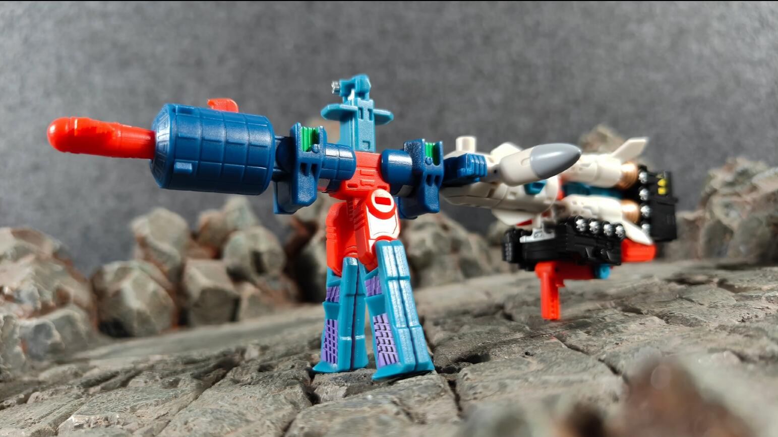 多重组合模式!FansHobby 变形金刚玩具 MB-29 冲击炮小队 爆能枪小队