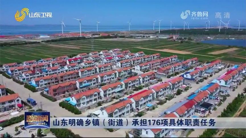 定了!山东镇街职责任务清单指导目录公布,明确176项具体职责任务