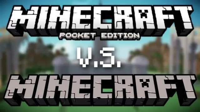 我的世界:手机版VS电脑版的区别!