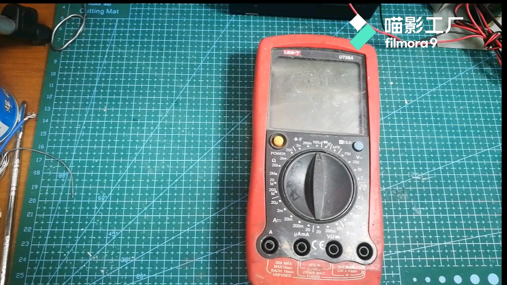 10块钱网上淘的垃圾万用表能否复活