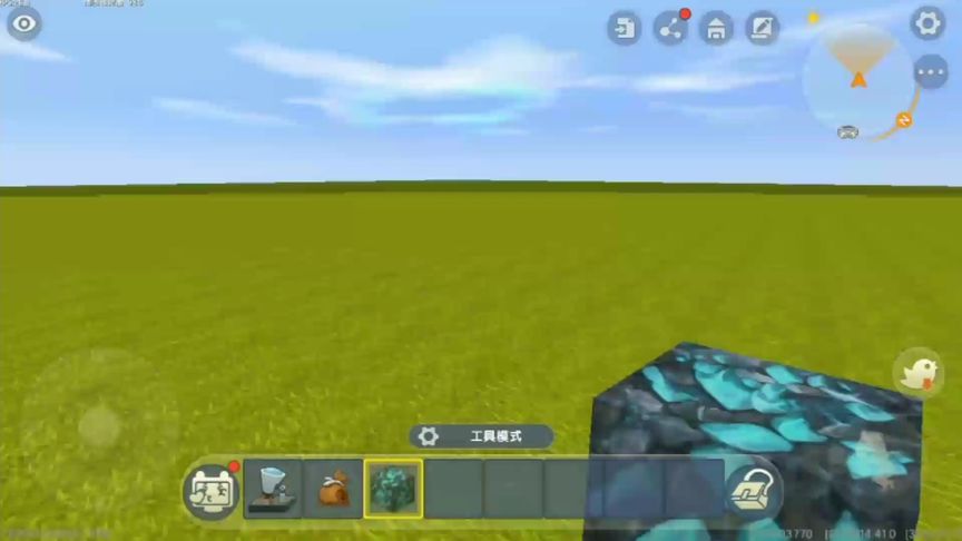 迷你世界如何使用道具模型工作台