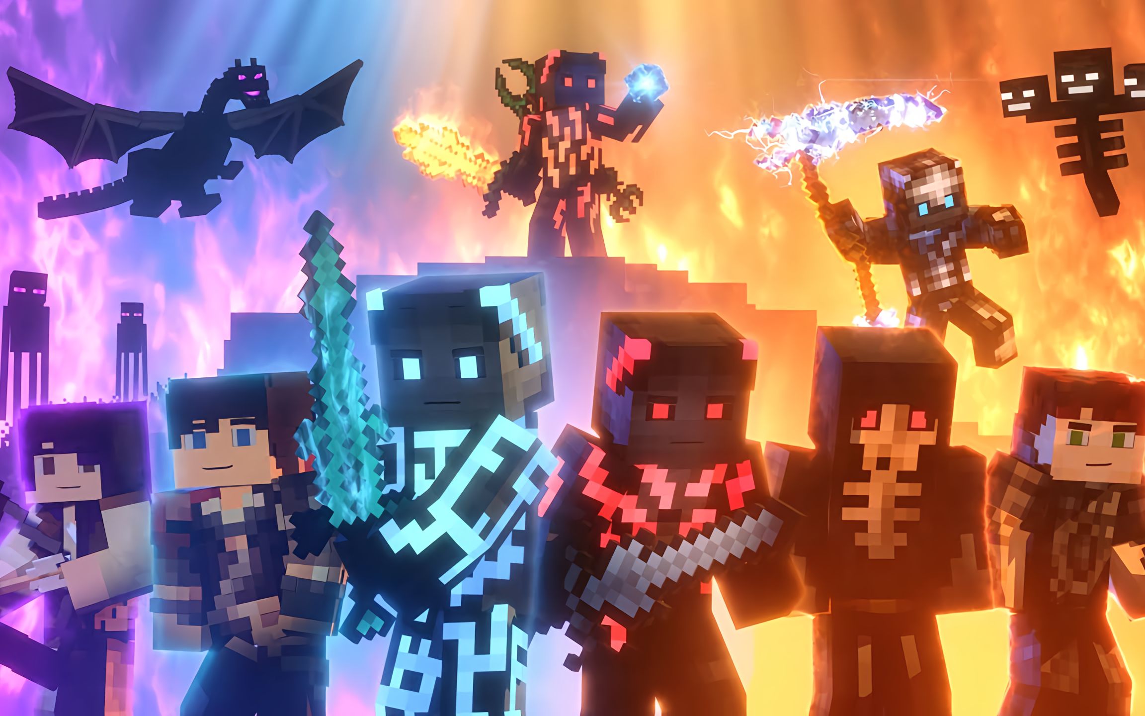 ...版》~~Songs of War- FULL MOVIE (Minecraft Animation)_我的世界