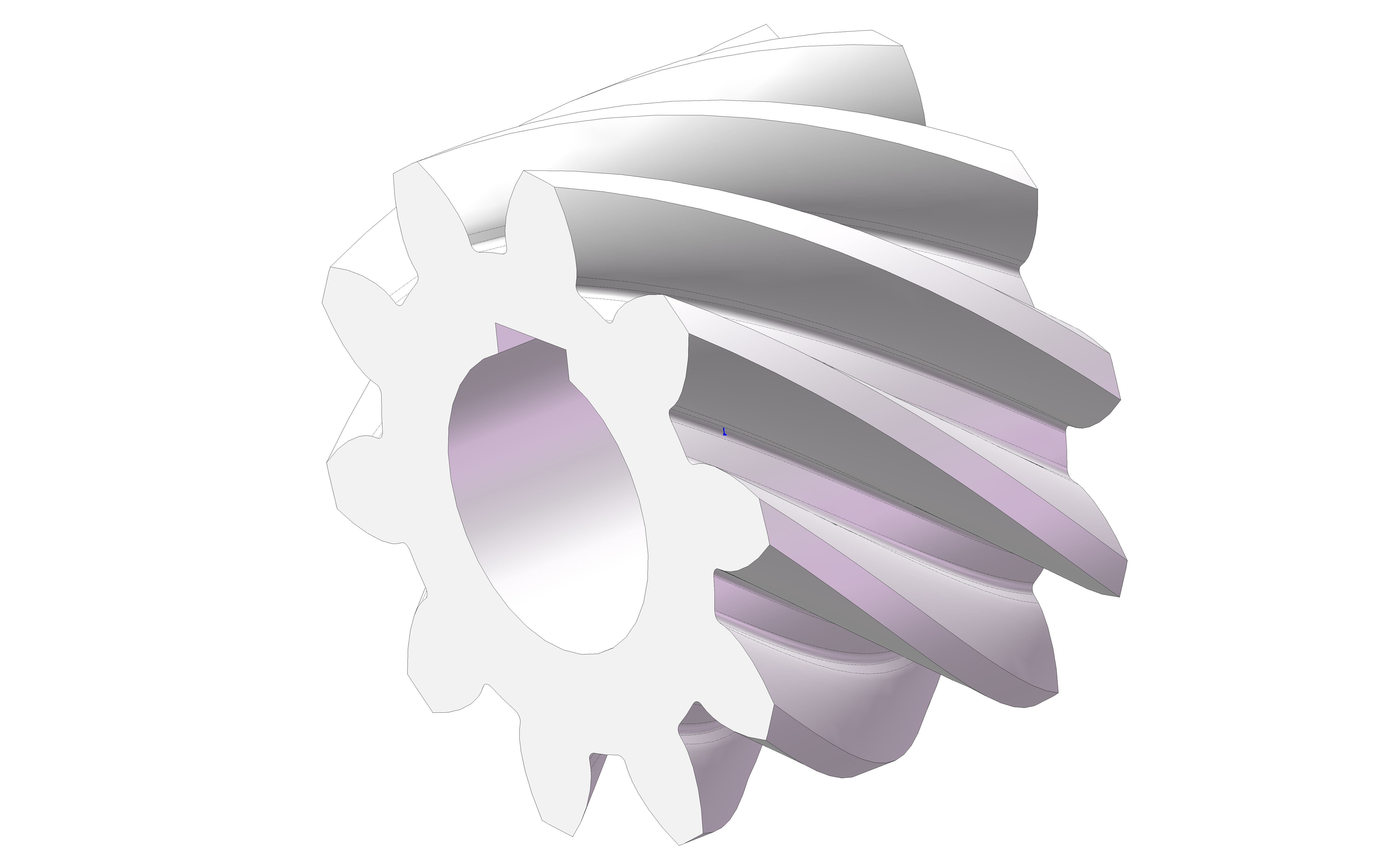 05参数化设计渐开线斜齿轮2[SolidWorks方程式系列]