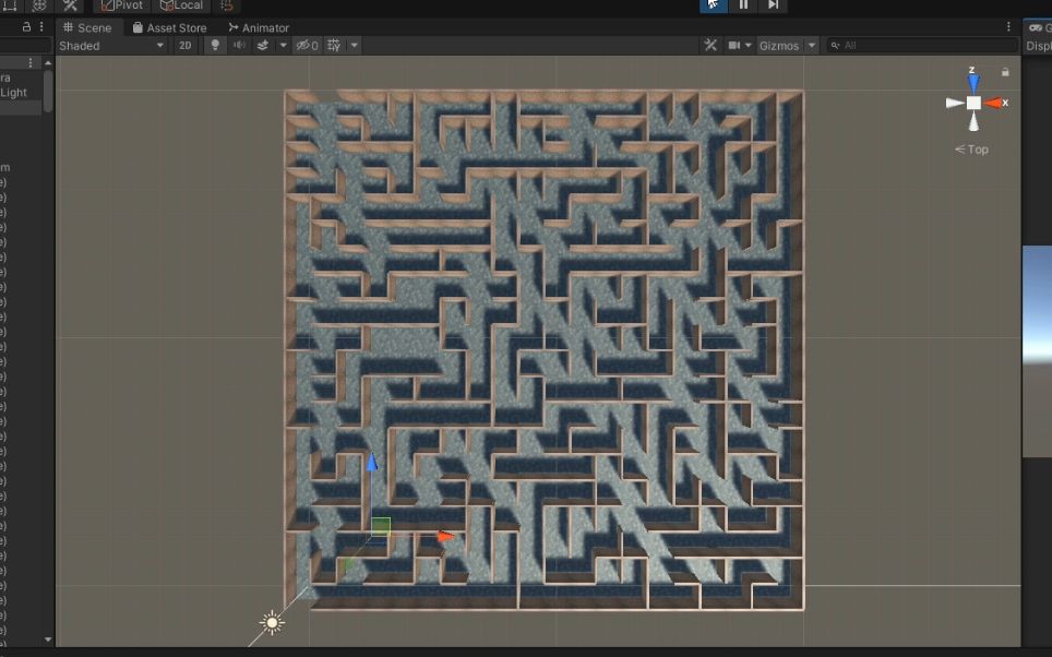 Unity游戏开发案例——随机3D迷宫