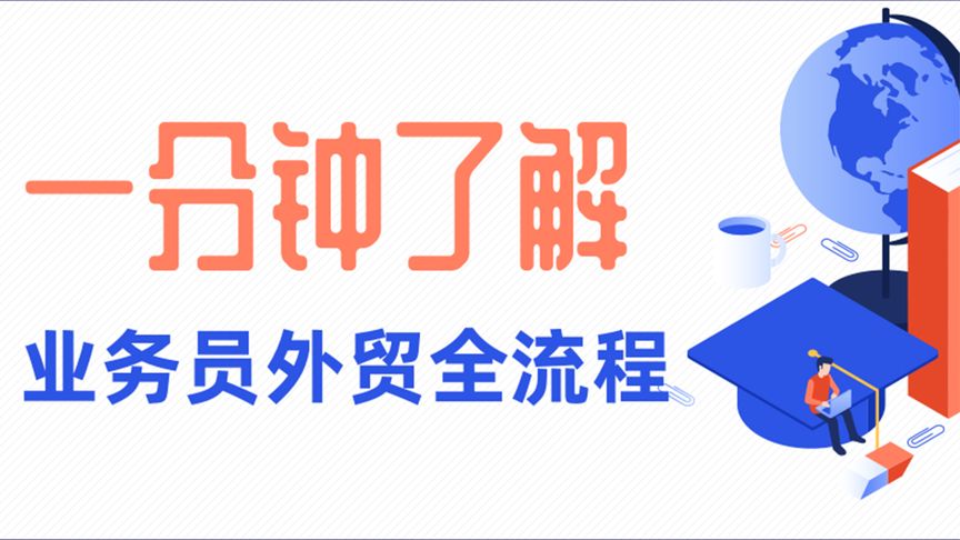 一分钟了解业务员外贸全流程