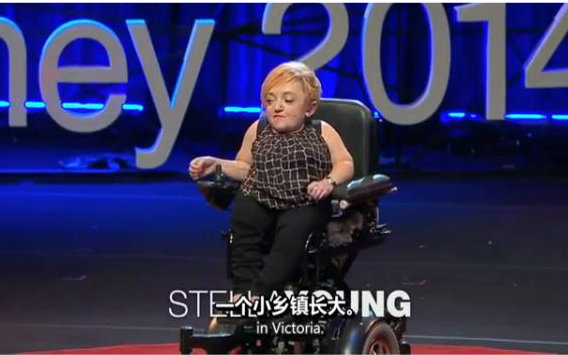 【TED】残疾人:请不要把我看做励志偶像
