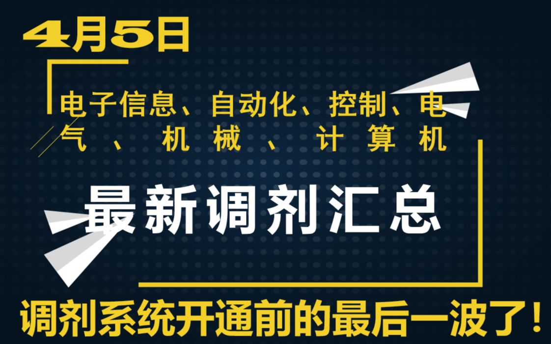 【国家线&调剂】电子信息、控制工程、自动化、电气、控制科学与...