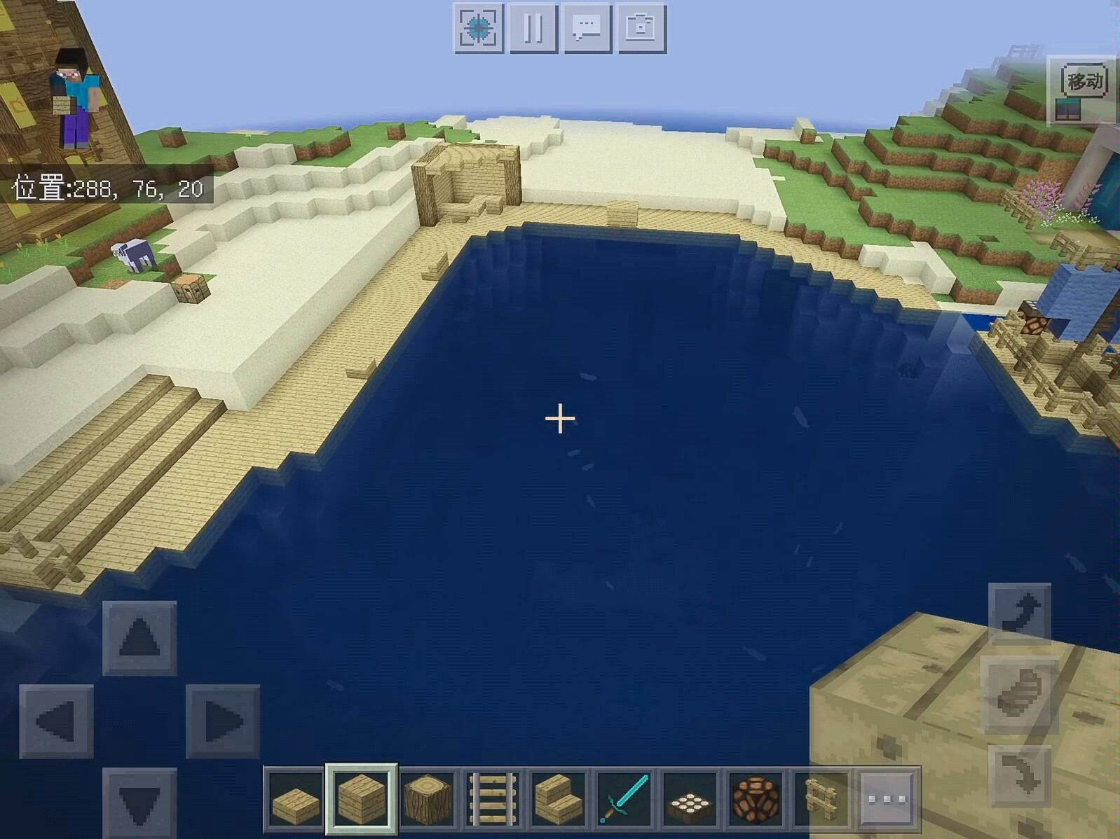 我的世界Minecraft港口制作教程,好人0316做。PS:有了港口就要有灯塔...
