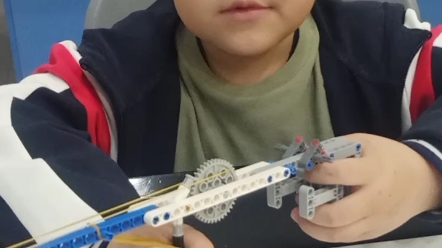 乐高单发皮筋枪