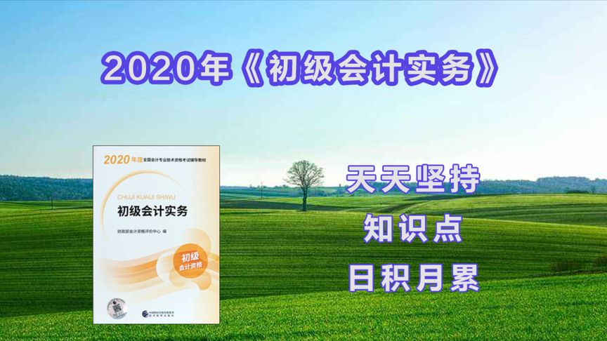 2020年初级会计实务:无形资产的处置