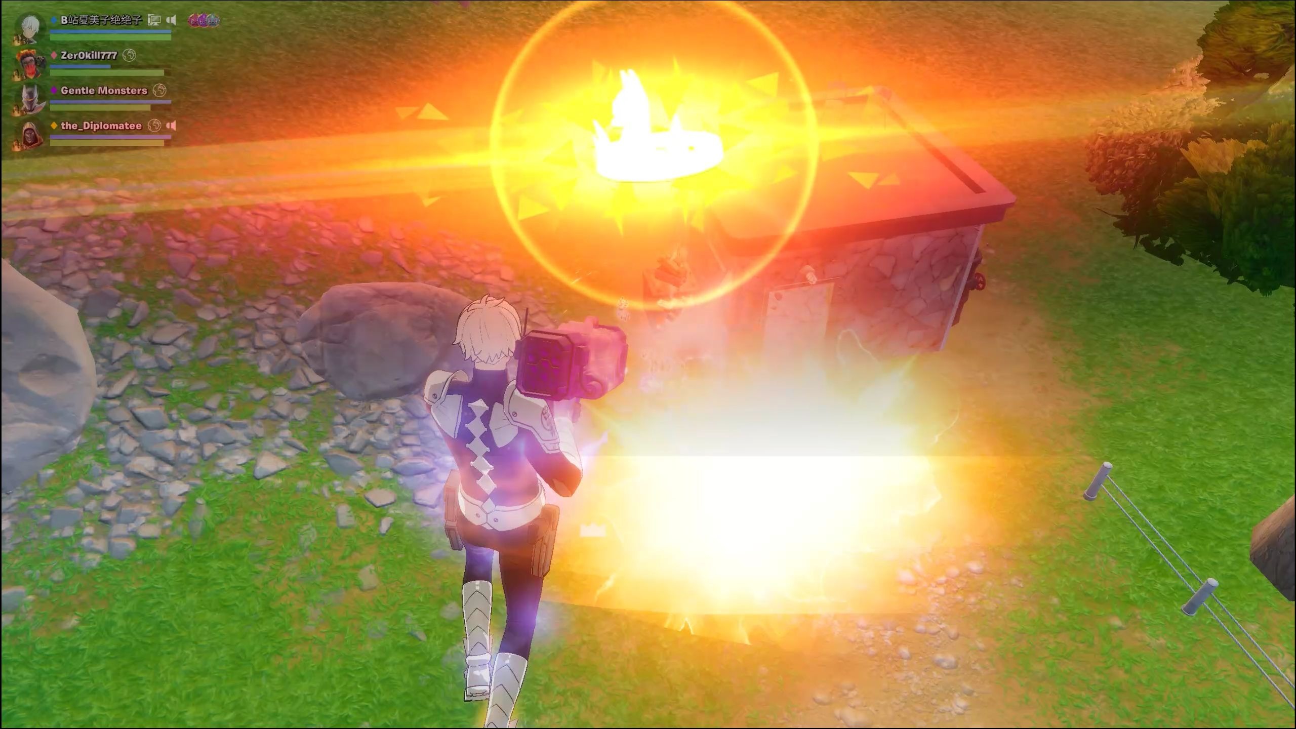 金色火箭筒一发秒杀【堡垒之夜】