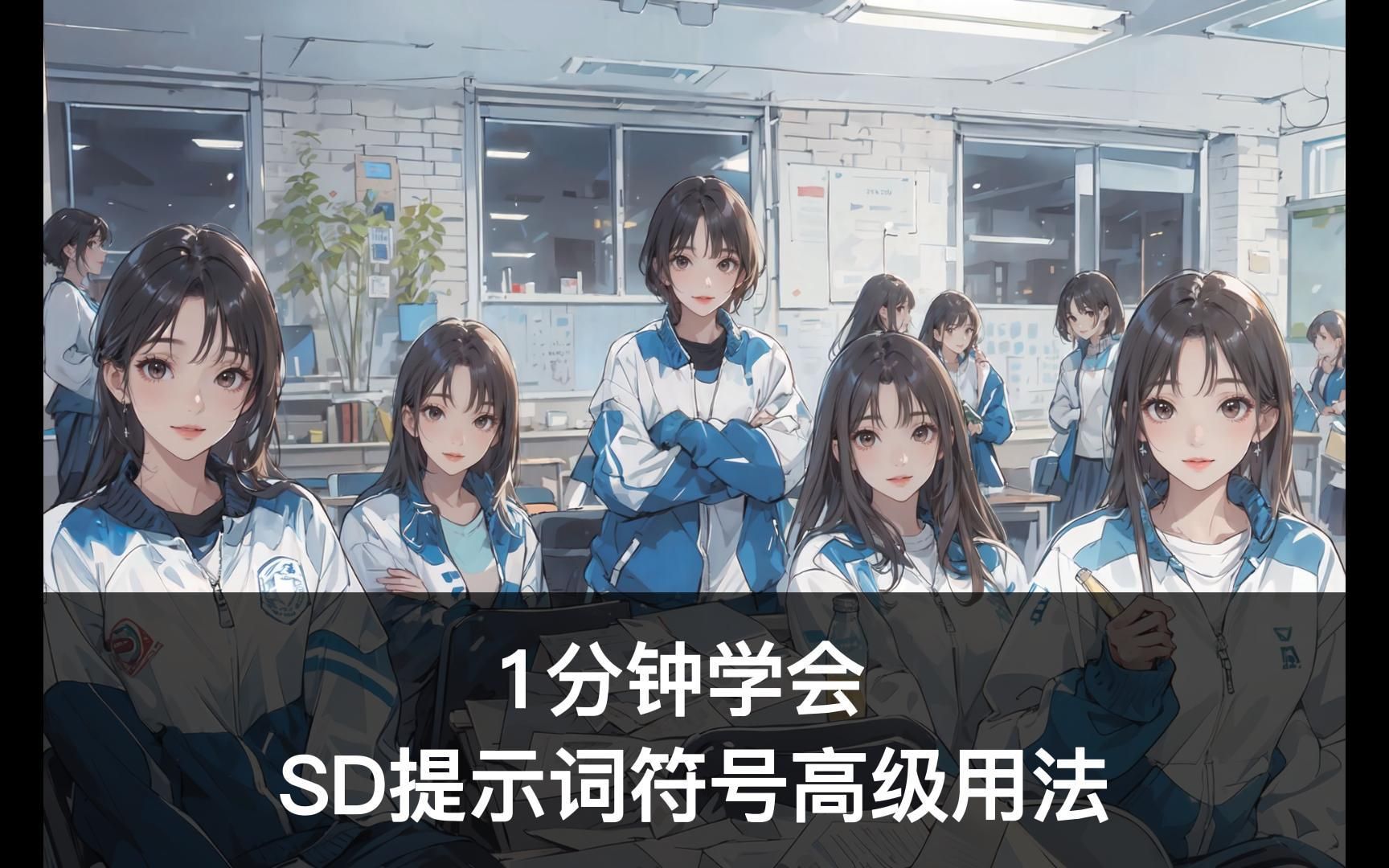 1分钟学会,stable diffusion提示词各种符号高级用法
