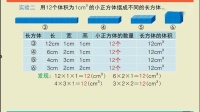 4月3日五年级数学长方体和正方体的体积公式复习课