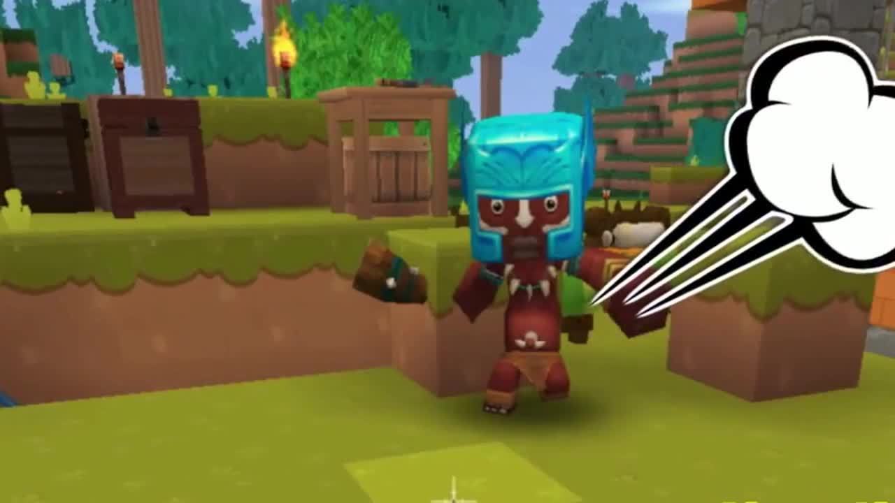 迷你世界:狗蛋将怪物放出来,引进了二狗子的弹簧陷阱