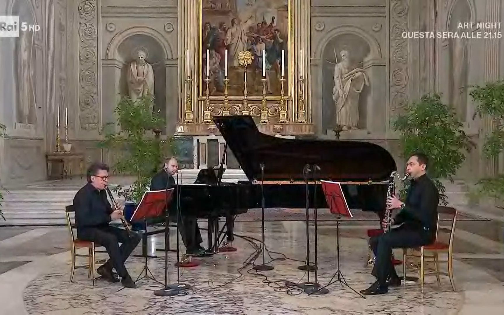 意大利室内合奏团 Pauline教堂音乐会 格林卡和达律斯·米约作品