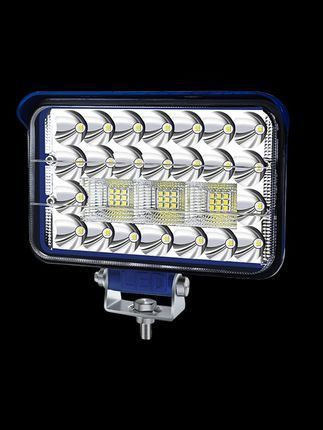 大哥大姐们看看这个80灯珠的八寸超级亮LED射灯,装到挖机上看看它...