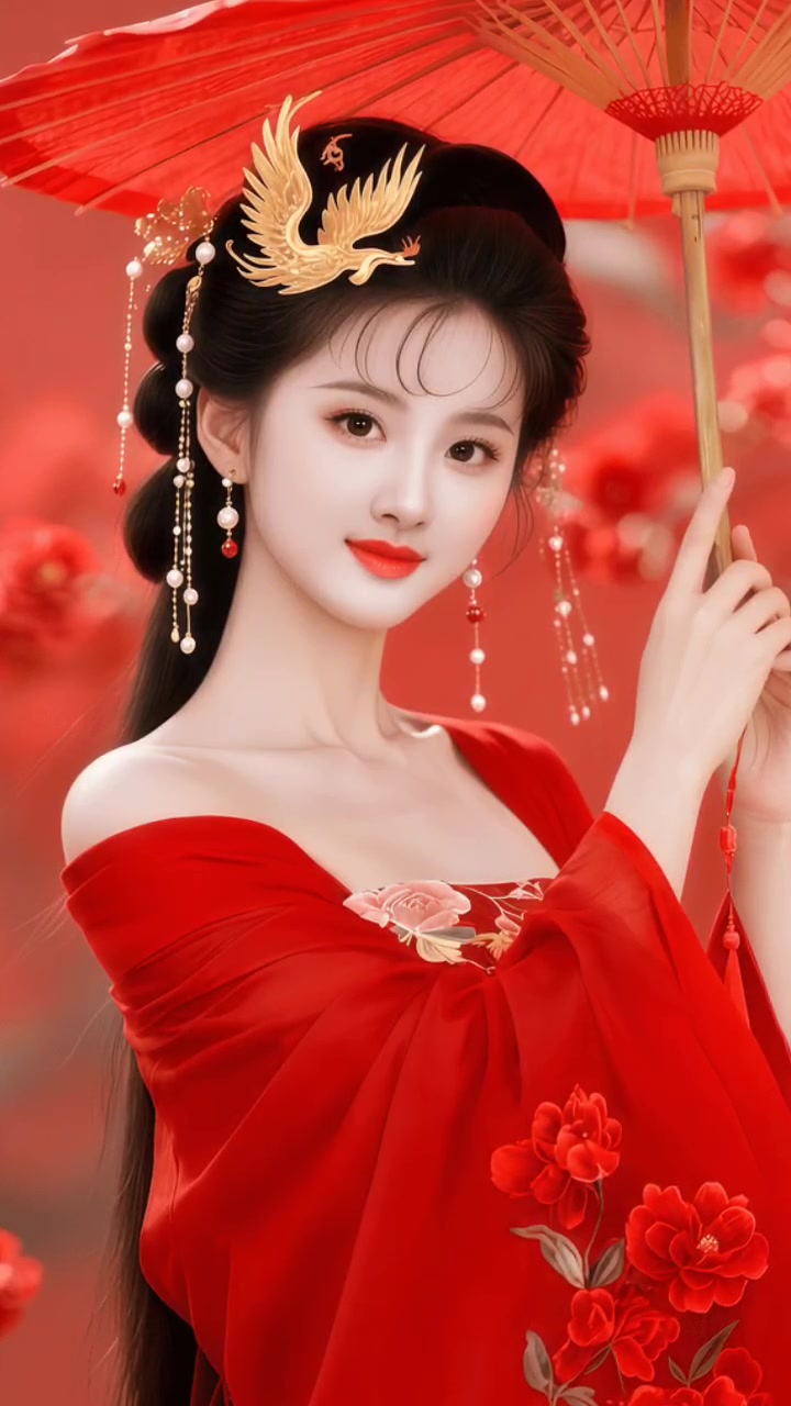 #汉服穿搭 #旗袍连衣裙 #古装美人