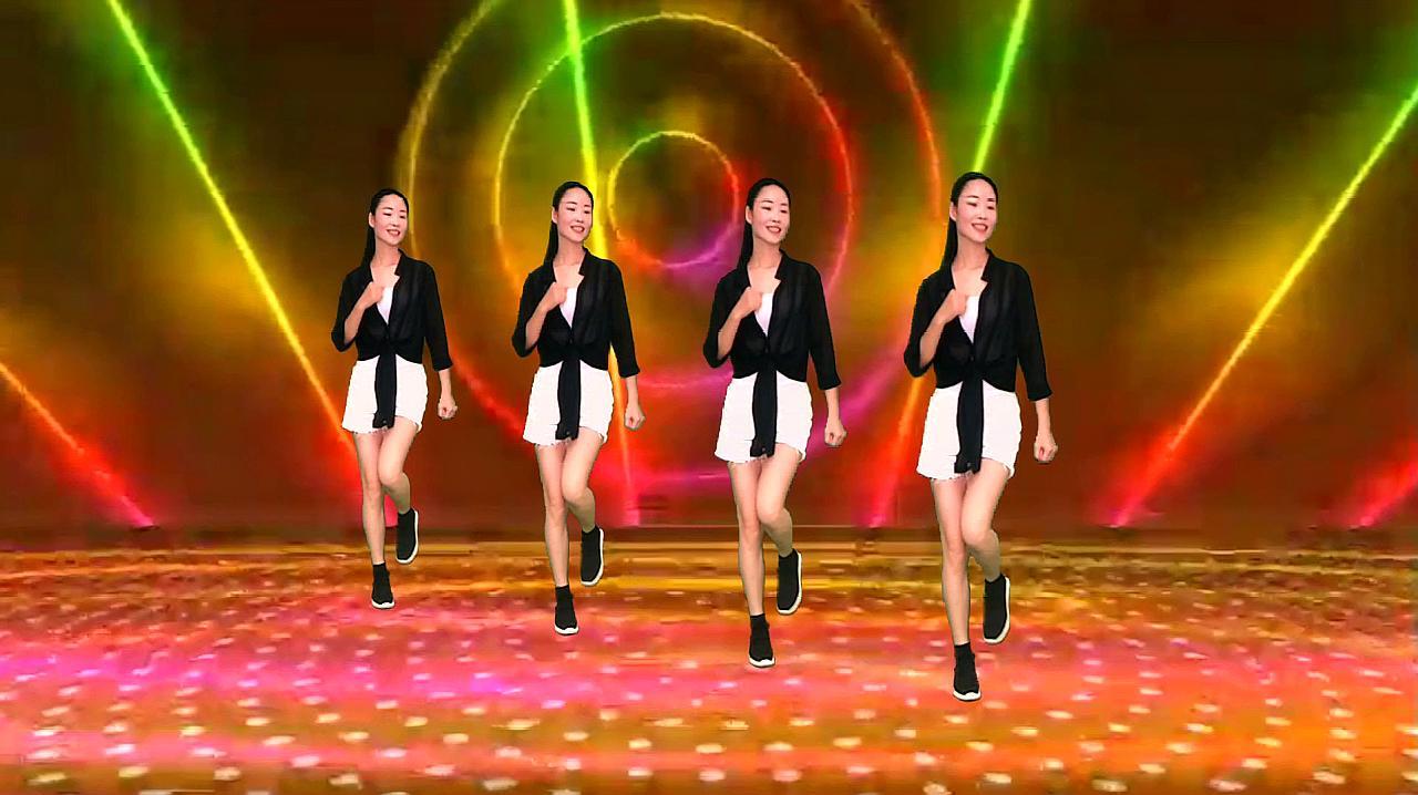 动感dj版《一个人挺好》最新流行32步广场舞,简单易学