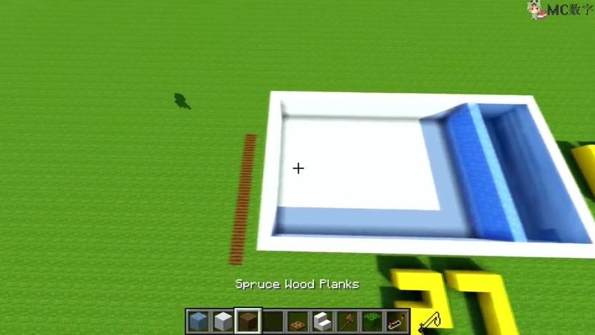 我的世界建筑教程:教你建一个大型别墅