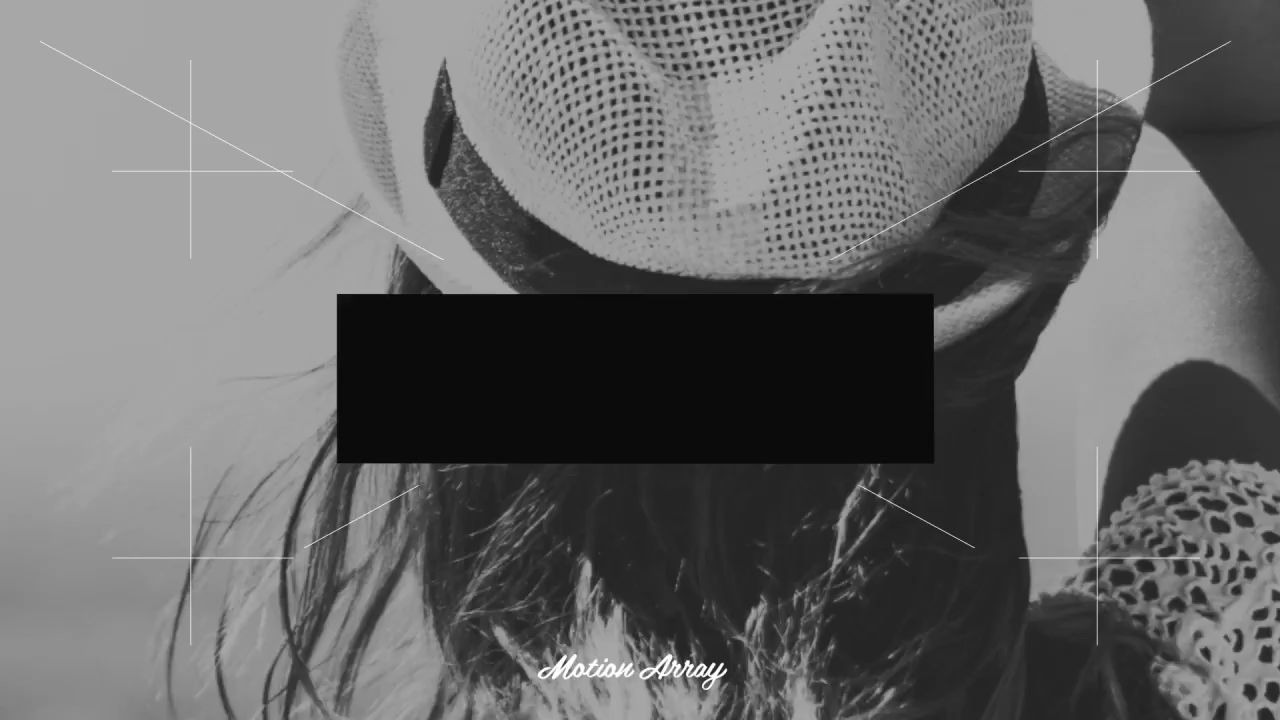 优雅的动画开场AE模板