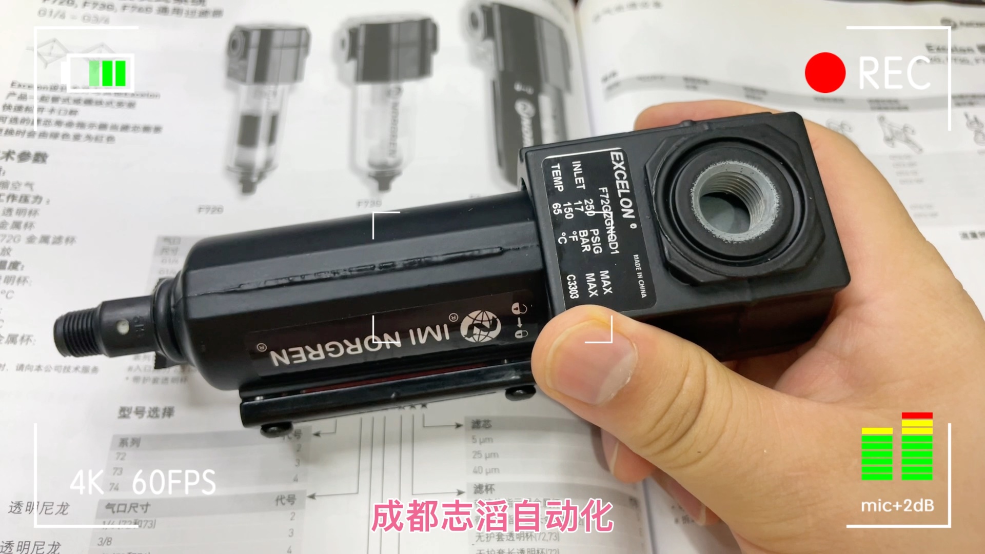 F72G-2GN-QD1英国诺冠(IMI NORGREN)管式过滤器技术参数:气口...