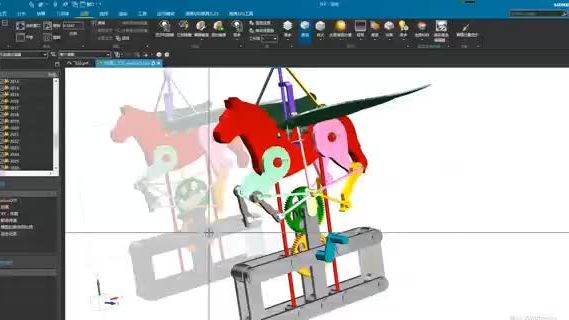 UGNX 飞马运动仿真#机械设计 #ug学习 #产品设计 #模具设计