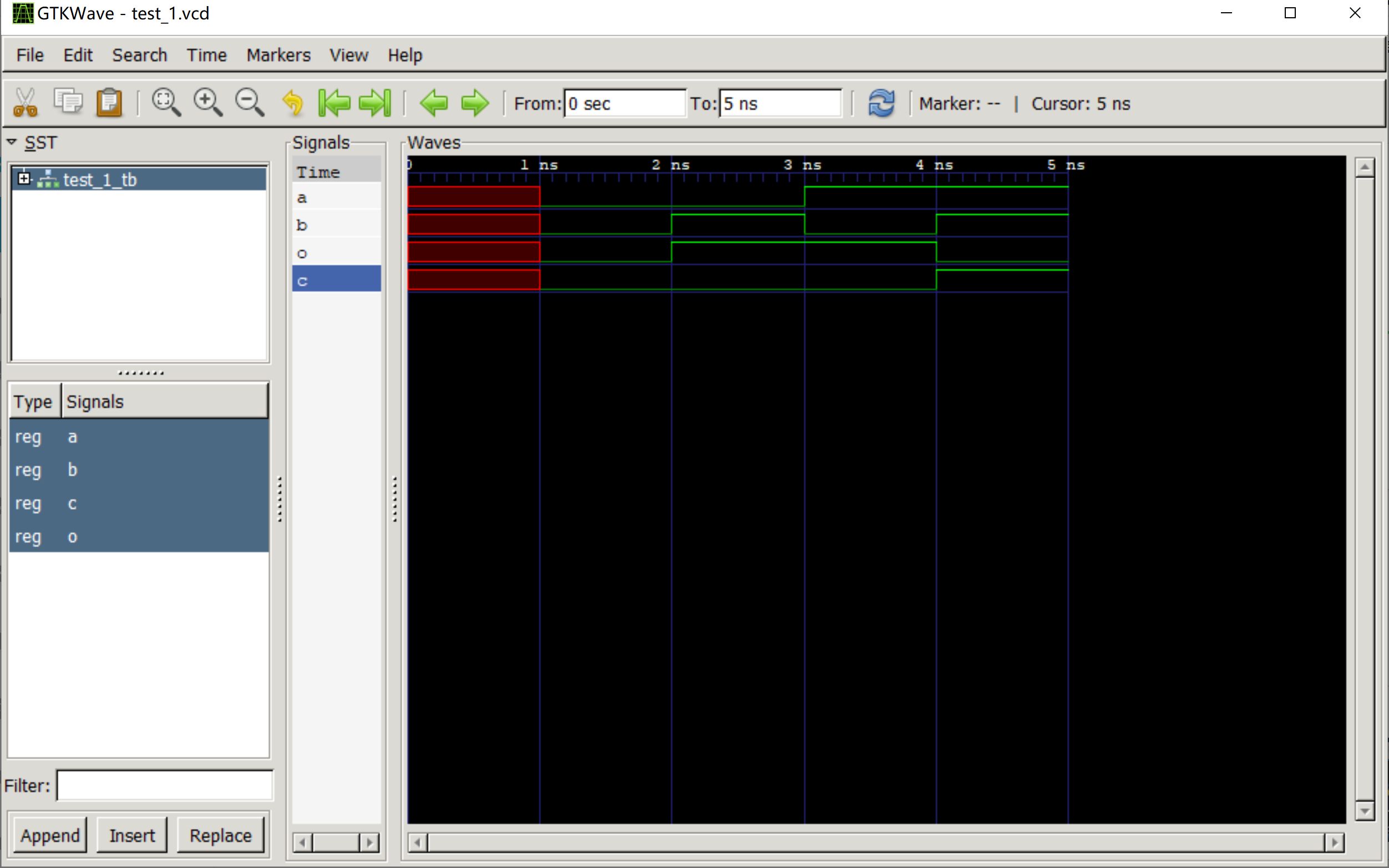 VHDL入门 (GHDL GTKWave)