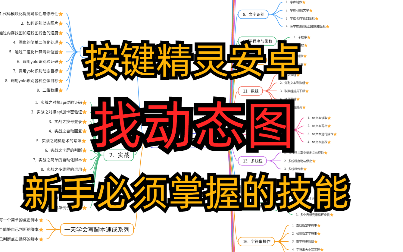 2023最新按键精灵安卓-找动态图的两种方式