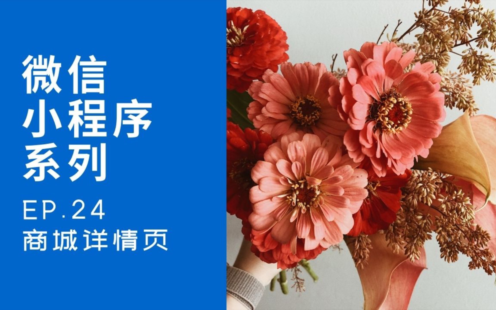 【微信小程序开发系列】ep24 商城小程序 商品详情页 实战项目视频教学