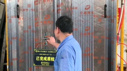 大户型不锈钢入户子母门爱林堡韩式防盗门简约款商品房大门拼接门...