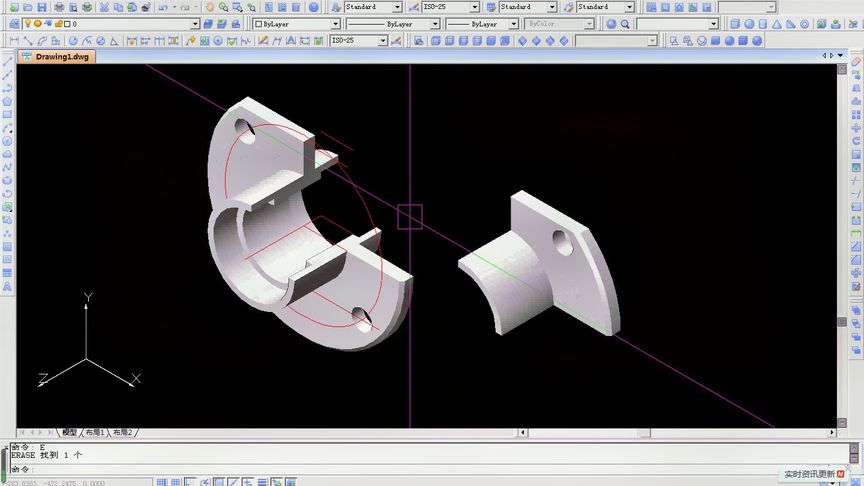 CAD三维制图,零基础学CAD3D绘图,图14-11