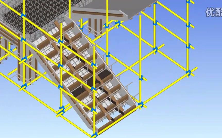 建筑楼梯如何支模板、钢筋绑扎施工?