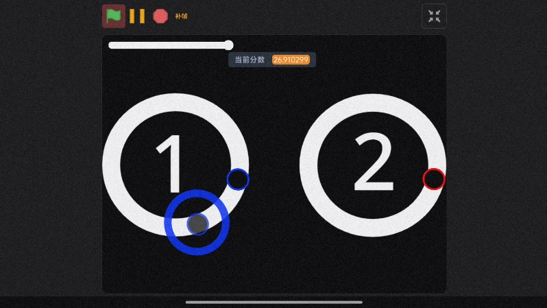 (scratch)最新!《旋转律动》自制音游alpha2版本展示!_游戏热门视频