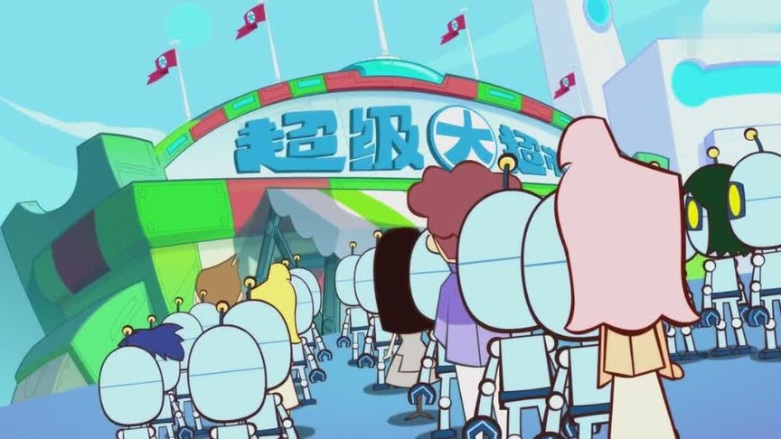 所有超市的条码扫描器全部失灵,等待付款的队伍已经排满超市