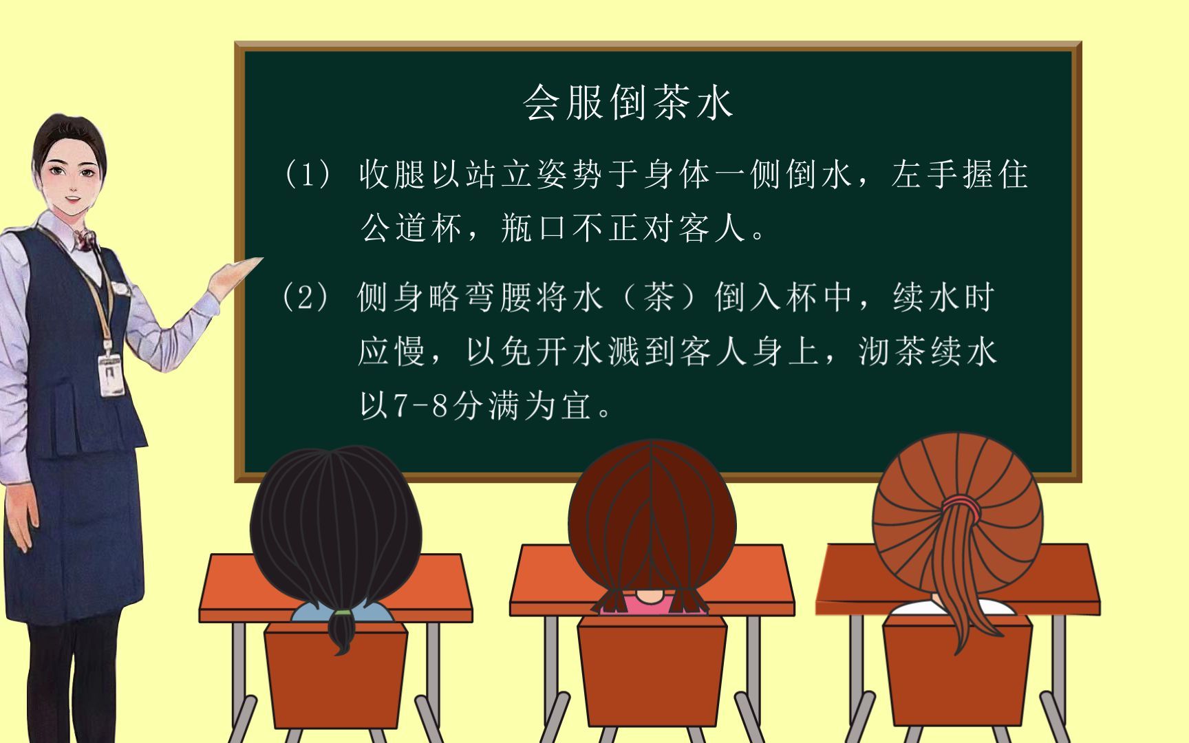 会议服务标准化-倒茶水