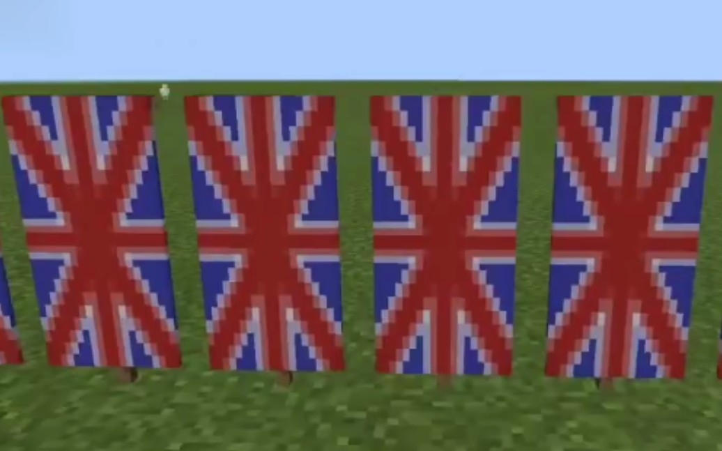 我的世界.英国旗帜制作