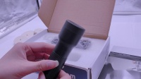 你见过巡更棒吗?来围观小姐姐开箱展示手电筒式巡更棒实物外观