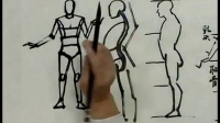 8.简化人体比例画法【芥子园画谱—写意人物篇】