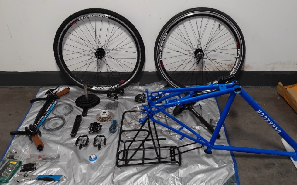 组装一辆自己的钢架旅行自行车