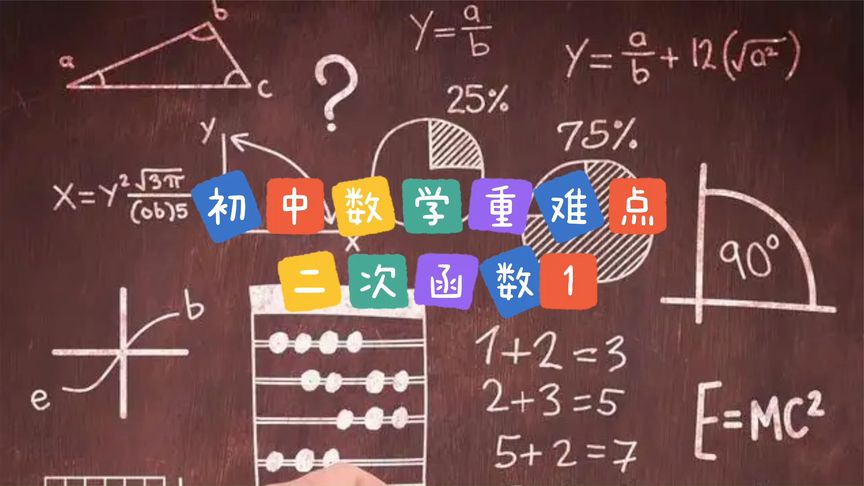 初中数学重难点二次函数 中考必考知识点 二次函数的基本概念