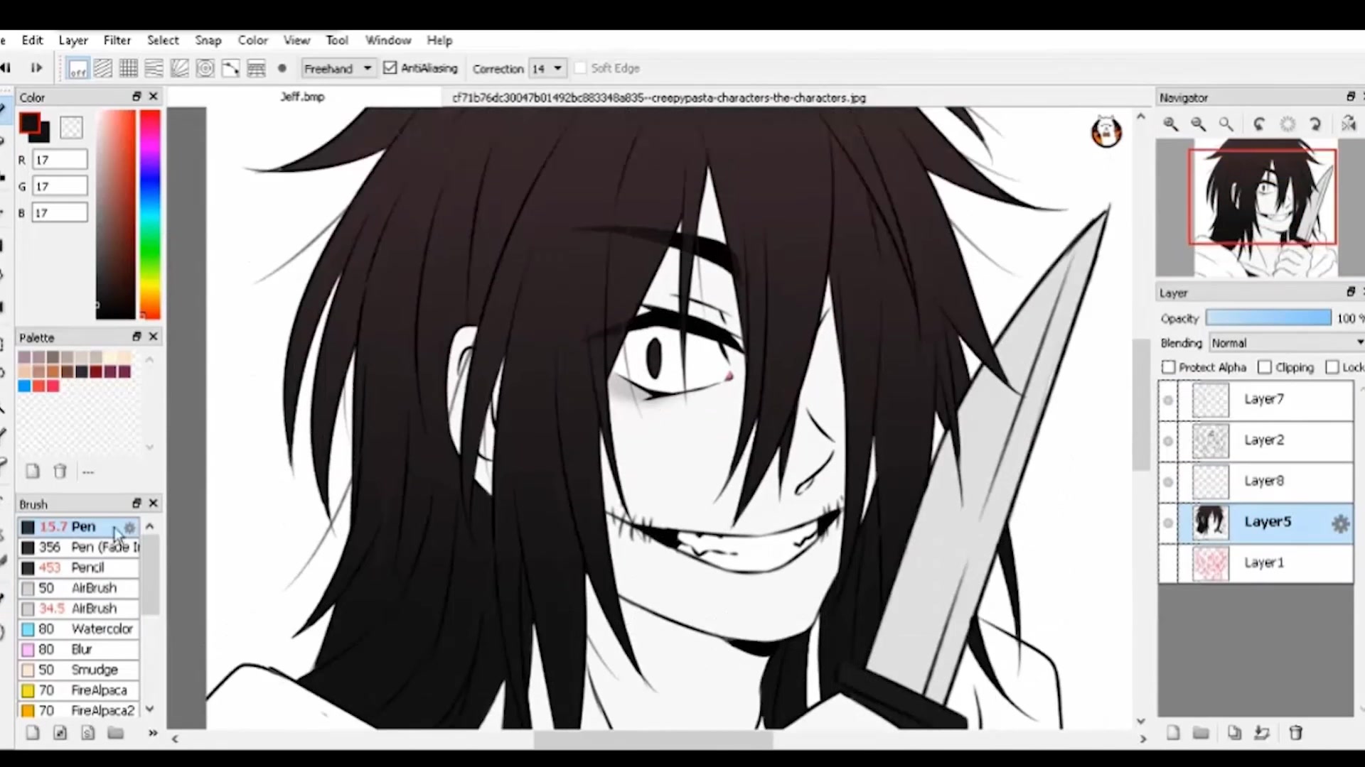 【板绘】细节决定成败,看大师如何把动漫人物描绘的如此精细,厉害