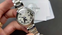 V6 33mm蓝气球 ⌚ liuzixi822102 表盘上的剑形指针,镜面通透,盘面英文...