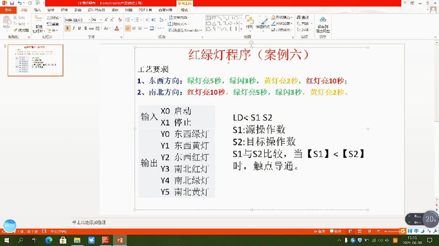 plc经典程序:红绿灯程序(案例六)详细讲解