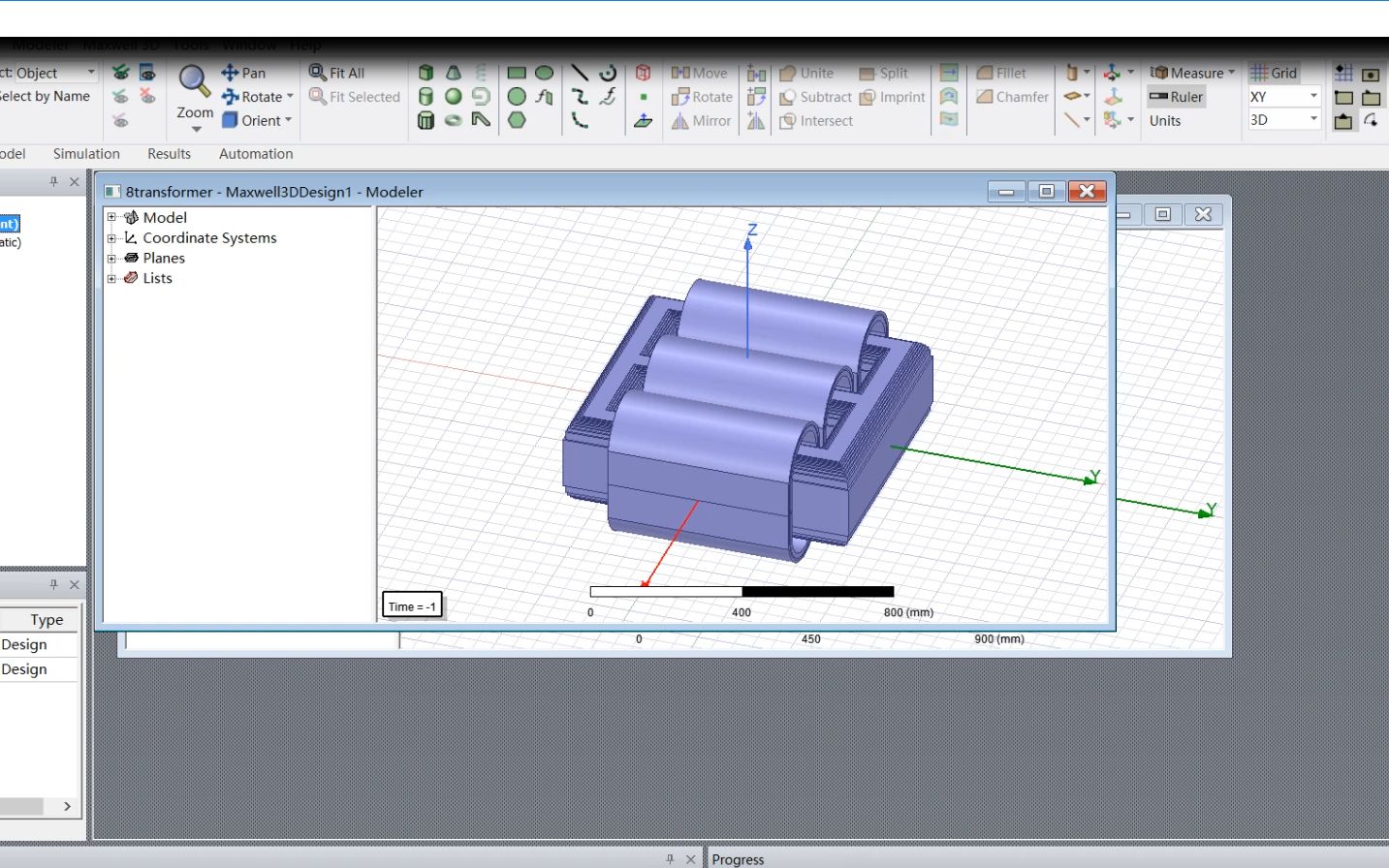 基于ANSYS-变压器实例-需更多相关实例教程(含案例模型)或合作项目...