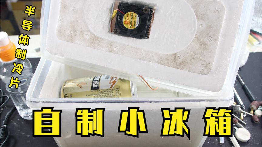 用半导体制冷片,自制小冰箱,靠普吗?