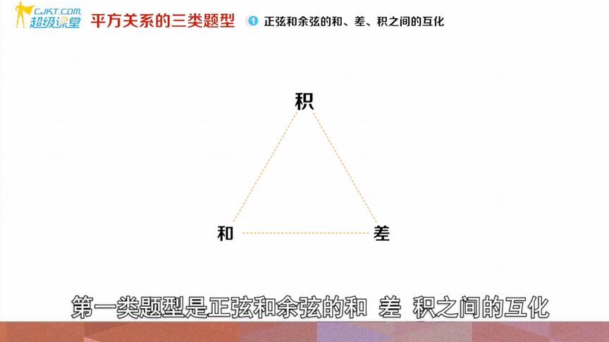 看懂这个方法,三角函数转化不用发愁