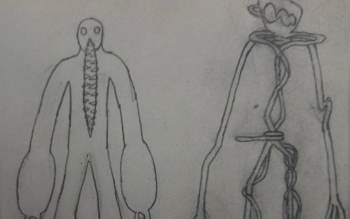 自己画的答辩后室实体