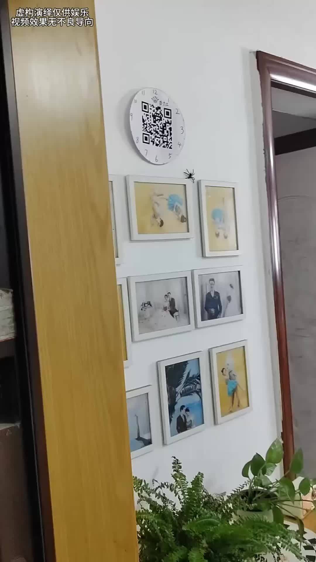 对象买了个不用电池的钟表,就是用起来不方便
