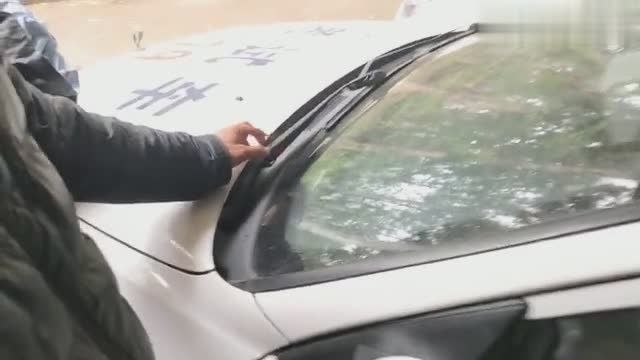 科目二考试车辆 车标和雨刮器对点讲解实拍